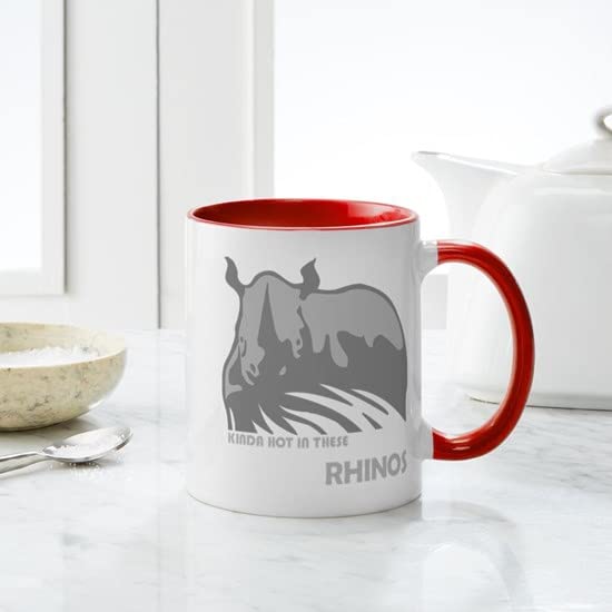 CafePress Ace Ventura Rhinos Mug Ceramic Coffee Mug, Tea Cup 11 oz