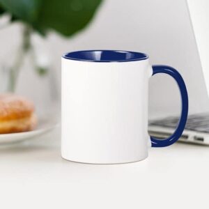 CafePress SPD 3 Back/Blue Mug Ceramic Coffee Mug, Tea Cup 11 oz