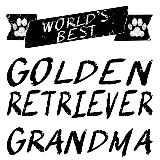 CafePress Worlds Best Golden Retriever Grandma Mugs Ceramic Coffee Mug, Tea Cup 11 oz