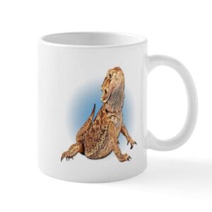 cafepress bearded dragon mug ceramic coffee mug, tea cup 11 oz