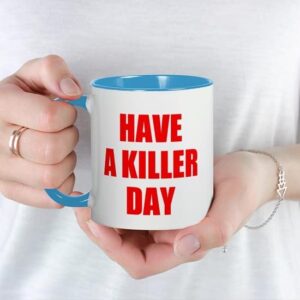 CafePress Dexter's Have A Killer Day Mug Ceramic Coffee Mug, Tea Cup 11 oz