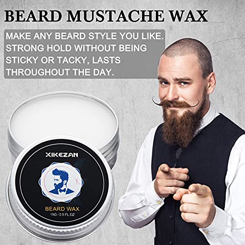 Beard Straightener Kit,Beard Growth Grooming Kit w/Beard Straightener,Heat Protectant Spray,Beard Wash Shampoo,Conditioner,Oil,Balm,Wax,Comb,Brush,Scissor,Bag,E-Book,Gifts for Men Him Dad