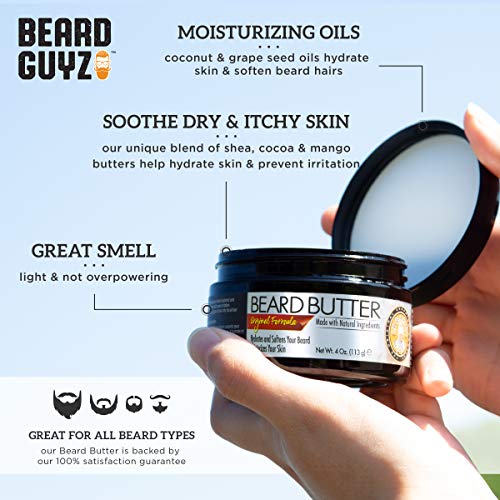 Beard Guyz Beard Butter - for Your Dry Beard (4 oz)