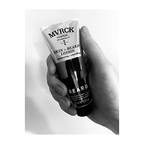 Paul Mitchell MVRCK by MITCH Skin + Beard Lotion for Men, Facial Moisturizer, For Normal to Dry Skin, 2.5 fl. oz.