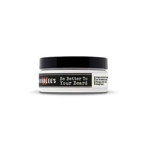 Woodlee’s Beard Balm for Men – Barber Grade Beard Care - Beard Conditioner - Soften & Strengthens Beard - Masculine Scent - Shea Butter - 2 o