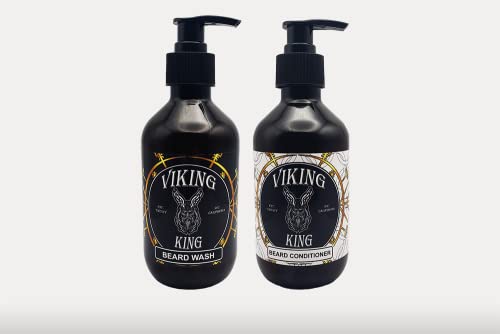 Viking King Beard Wash and Conditioner Bundle