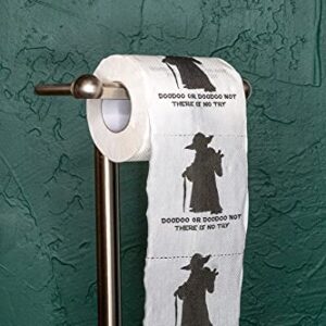 Star Wars Gifts | Star Wars Inspired Funny Toilet Paper | DooDoo or DooDoo Not 1-Pack Parody Yoda Roll | Star Wars Bathroom Decor | Funny Star Wars Gifts for Men Boys and Girls | 2-Ply, 250 Sheets