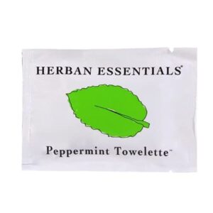 Peppermint Oil Towelettes - 20 Count