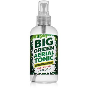 big green odor eliminator spray unscented | removes smell from cars, bathrooms, homes 6oz