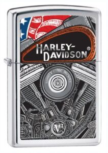 zippo h-d engine pocket lighter