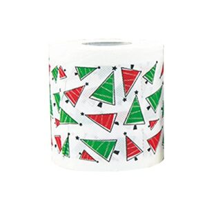 qus christmas printing toilet paper old man christmas pattern printing printing paper series printing toilet roll paper paper