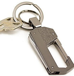 Ifavor123 Stainless Steel Chrome Multi-Use Key Chain