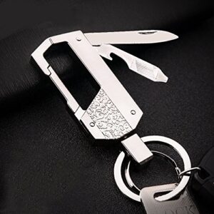 Ifavor123 Stainless Steel Chrome Multi-Use Key Chain