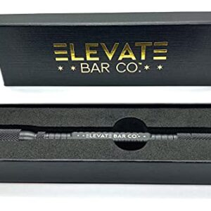 Elevate Bar Co.™ Heavy Duty 4-in-1 Cigar Punch Tool, Dual Size Punch (20 – 70 Gauge Cigar), Enhance Draw Pick Tool, and 2-Prong Nubber