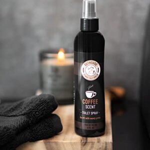 Men's Before You Go Toilet Spray - (Coffee) Outhouse Brand - 8oz - Made for Dudes Who Bomb Toilets