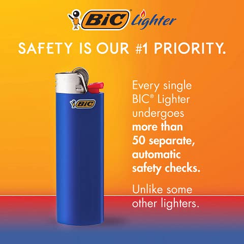 BIC Special Edition Blown Glass Series Lighters, Set of 8 Lighters