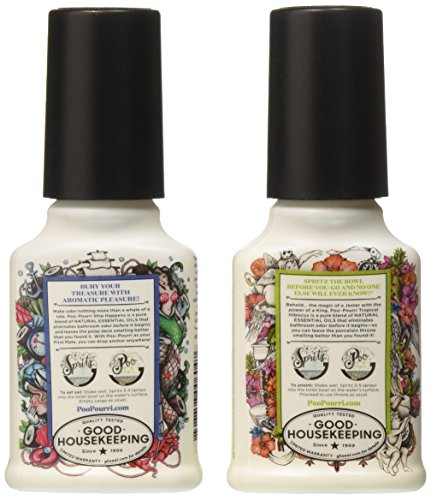 Poo-Pourri Before-You- go Toilet Spray, 4, Tropical Hibiscus & Ship Happens Scent, 4 Fl Oz