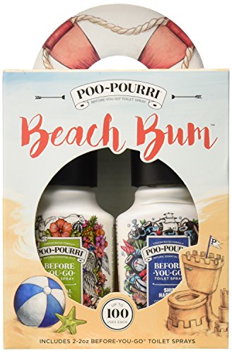 Poo-Pourri Before-You- go Toilet Spray, 4, Tropical Hibiscus & Ship Happens Scent, 4 Fl Oz