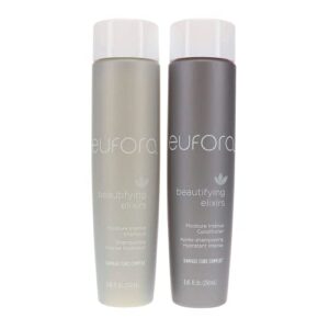 eufora beautifying elixirs moisture intense shampoo and conditioner, 8.5 ounce