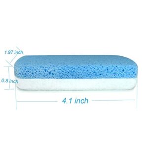 Maryton Pumice Stone for Feet, Double Sided Pedicure Tools Hard Skin 100 % Siliglass Callus Remover, Exfoliates Feet & Smooths Skin