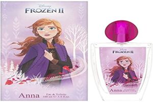 disney frozen ii anna by disney, 3.4 oz eau de toilette spray for girls