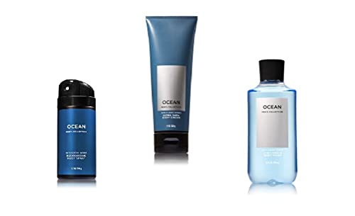 Bath Body Works Men's Ocean Spray, Cream and Body Wash