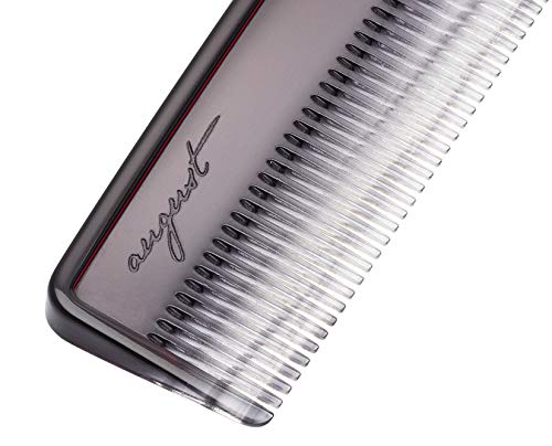 AUGUST GROOMING Pocket Comb in Plum