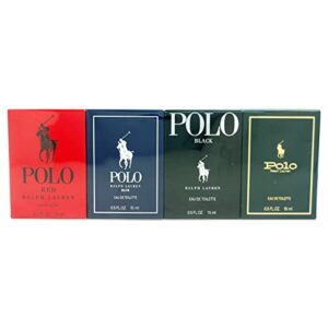 ralph lauren polo variety 4 piece mini gift set