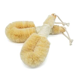 ingvy dry brushing body brush creative massage body brush bathroom sisal rubbing brush natural