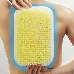 INGVY Dry Brushing Body Brush Massage Bath Brushes Body Back Rubbing Brush Back Exfoliating Stain Removal Scrub Wall Mounted Bathroom Body Wash Cleaning Tool