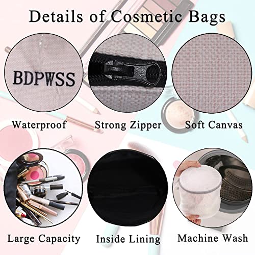 BDPWSS Esthetician Makeup Bag Makeup Artist Gift I'm Silently Judging Your Eyebrows Funny Gift For Beautician Cosmetologist Beauty Stylist Gift (judging your eyebrows bl)