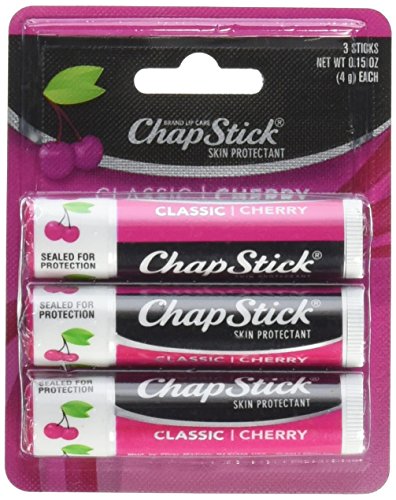 ChapStick Lip Balm, Classic Cherry, 0.15 Ounce (Pack of 6)