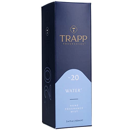 Trapp 3.4 FL Oz White Floral Variety Fragrance Mist, Set of 2 - Includes No. 08 Fresh Cut Tuberose and No. 20 Water, Scented Room Spray