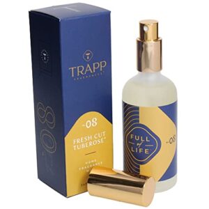 Trapp 3.4 FL Oz White Floral Variety Fragrance Mist, Set of 2 - Includes No. 08 Fresh Cut Tuberose and No. 20 Water, Scented Room Spray