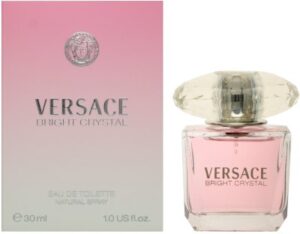 versace bright crystal by gianni versace for women, eau de toilette spray, 1-ounce bottle