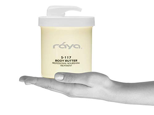 Raya Body Butter Thick Body Moisturizer for Dry, Cracked Hands and Feet, Can Be Used as a Luxurious Massage Cream, Great for All Skin Types