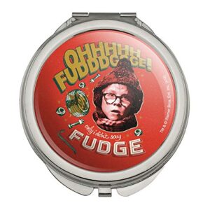 graphics & more a christmas story only i didn’t say fudge compact travel purse handbag makeup mirror