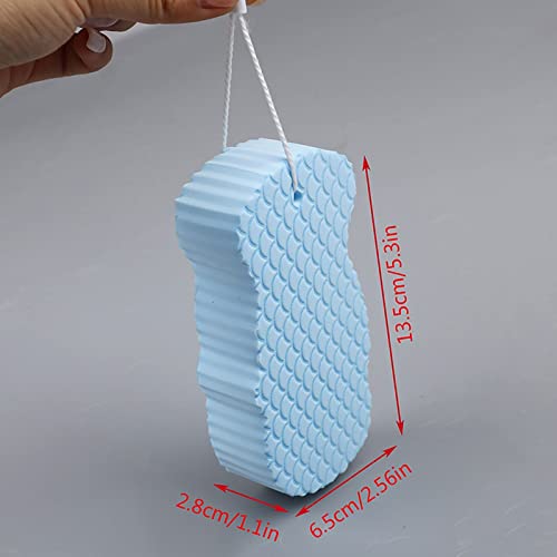 INGVY Dry Brushing Body Brush Bath Sponge Body Exfoliating Sponge Massager Cleaning Shower Brushes Peeling Sponge Artifact