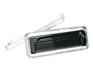 fine tooth comb – black