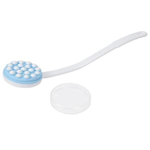 INGVY Dry Brushing Body Brush Long Handled Lotion Oil Cream Applicator Head Body Leg Back Bath Brush Scrub Massager Shower Rubbing Brush Bath Supplies Tools