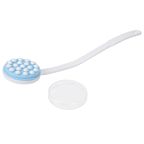 INGVY Dry Brushing Body Brush Long Handled Lotion Oil Cream Applicator Head Body Leg Back Bath Brush Scrub Massager Shower Rubbing Brush Bath Supplies Tools