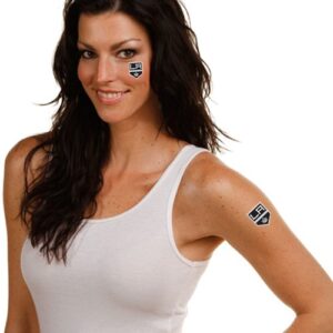 nhl los angeles kings 4-pack temporary tattoos –