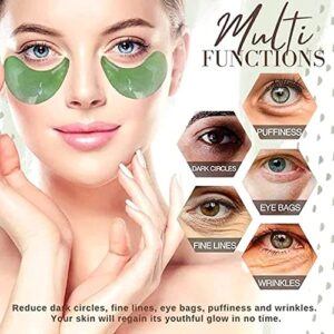 UIRPK Seaweed Tightening Eye Mask,60pcs Under-Eye Treatment for Tired Under-Eye Skin, Dark Circles, Eye Bags And Fine Lines,Seaweed Wrinkle Removal Tightening Eye Mask (60PCS)