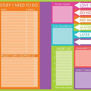 Book of Sticky Notes: Stuff I Need to Do - Brights