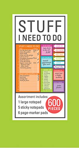 Book of Sticky Notes: Stuff I Need to Do - Brights