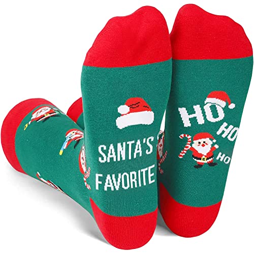 HAPPYPOP Funny Christmas Socks For Men Boys Holiday Socks Gingerbread Socks Gingerbread Gifts Stocking Stuffers For Teen Boys Secret Santa Gifts Christmas Gifts