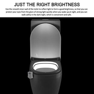 I-pure items 16-Color Toilet Night Light - Motion Activated Detection Bathroom Bowl Lights - Funny Birthday Gifts Idea for Dad, Mom, Men, Women & Kids - Christmas Stocking Stuffers - Cool Gadget