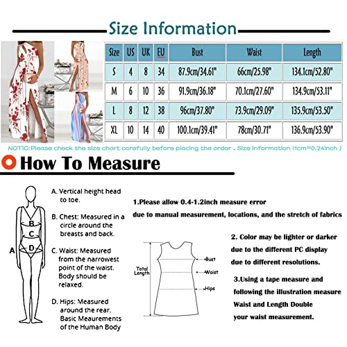 Maxi Dress for Women Beach Vacation Plus Size Wedding Guest Boho Floral Split Dresses Sexy Casual Red One Shoulder Smocked Dress Resort Wear 2023 Fairy Dress Vestidos Tiktok Dress(B White,X-Large)