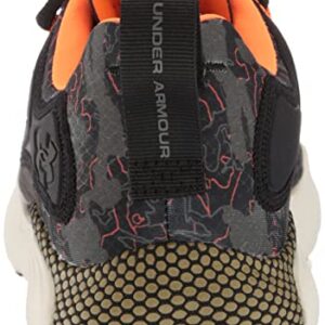 Under Armour Unisex HOVR Revenant CAMO Cross Trainer, Black (002)/Metallic Ore, 10.5 US Men