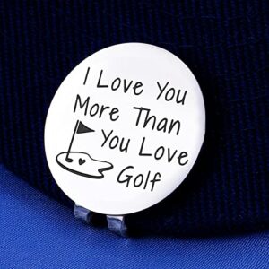 Husband Birthday Gift Golf Ball Marker Christmas Gifts for Husband Stocking Stuffers for Men Couples Gifts for Boyfriend from Girlfriend Husband Gifts from Wife Fiance Gifts for Him Valentines Day